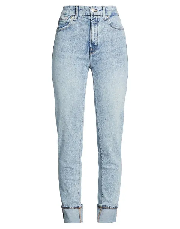 Good American Skinny Jeans With Folded Hem