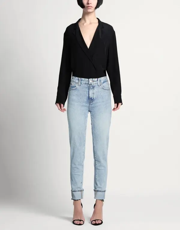 Good American Skinny Jeans With Folded Hem