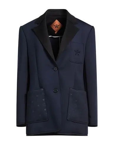 Mcm Single-breasted Blazer - Blue