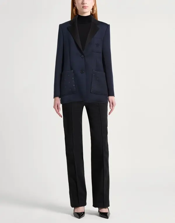 Mcm Single-breasted Blazer - Blue