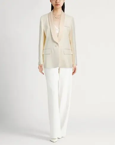 Peserico Single-breasted Blazer - Ivory