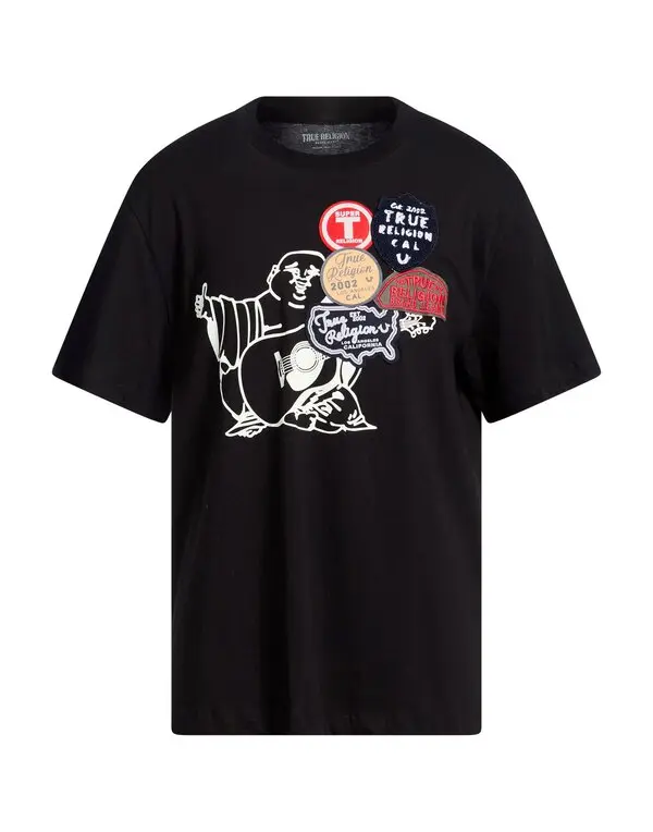 True Religion T-shirt Size Cotton - Black