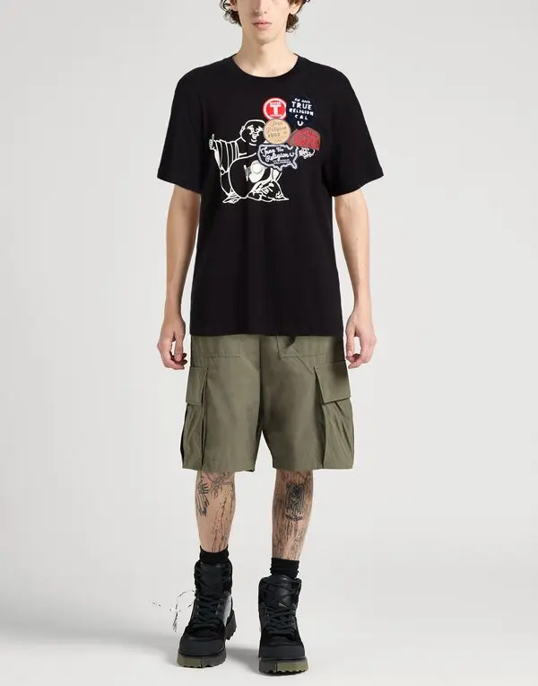True Religion T-shirt Size Cotton - Black