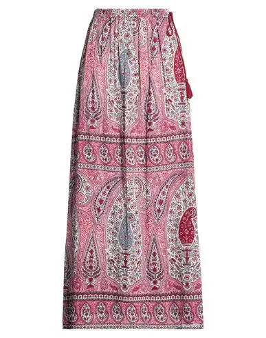 Antik Batik Maxi Cotton Skirt - Garnet