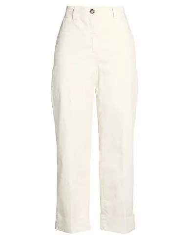 Peserico Straight-leg Woven Pants - Cream