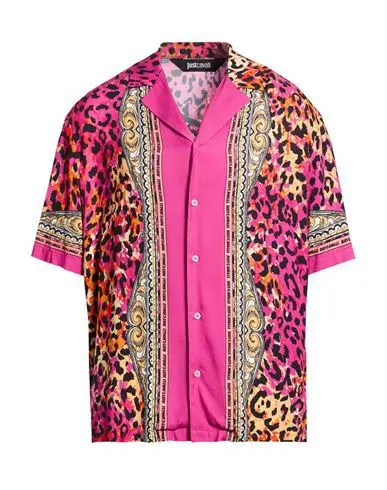 Just Cavalli Shirt Size Viscose - Fuchsia