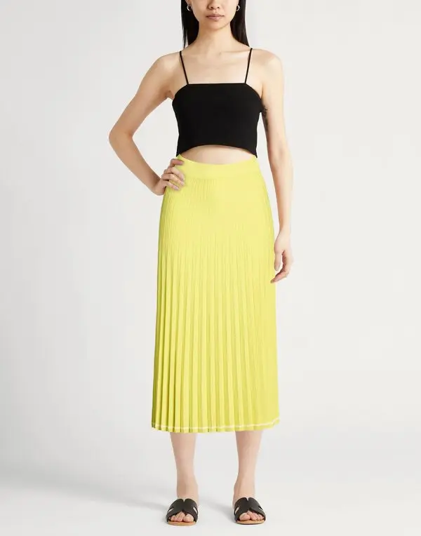 DRUMOHR Midi Pleated Skirt
