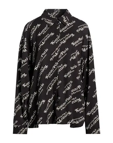Kenzo Satin Logo-print Shirt