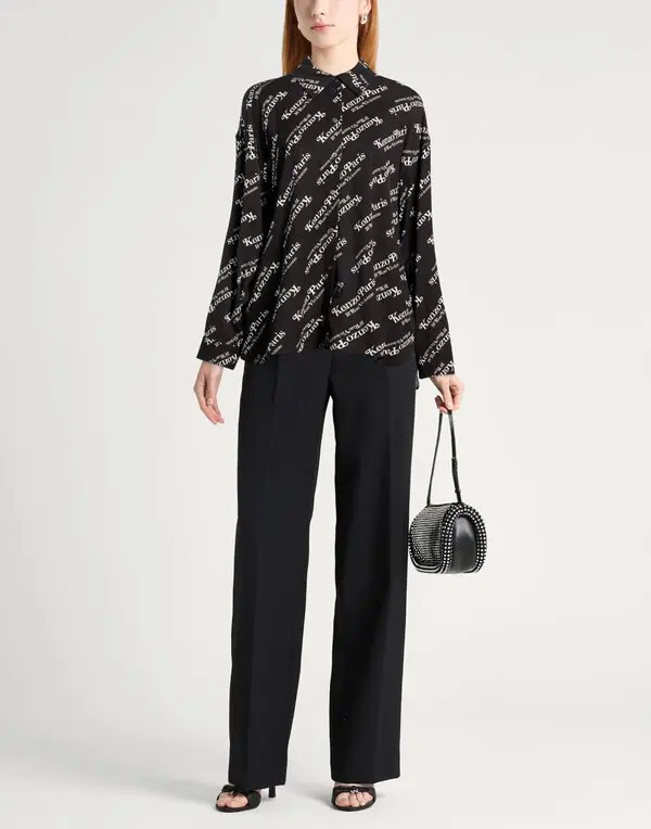 Kenzo Satin Logo-print Shirt