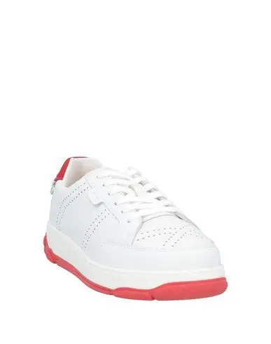 Gcds Leather Low-top Sneakers - White