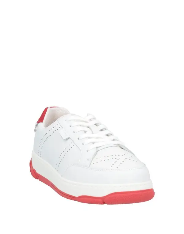 Gcds Leather Low-top Sneakers - White