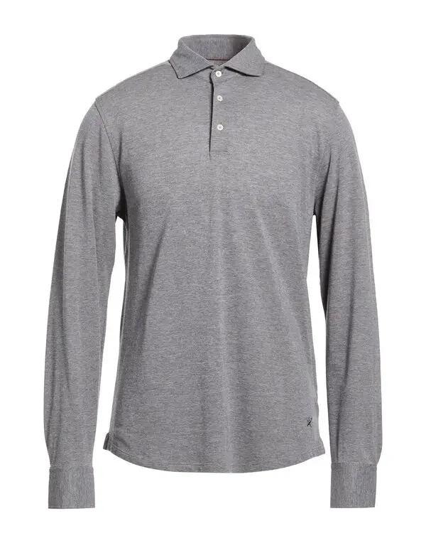 HACKETT  Polo Shirt Size Wool, Cotton - Grey