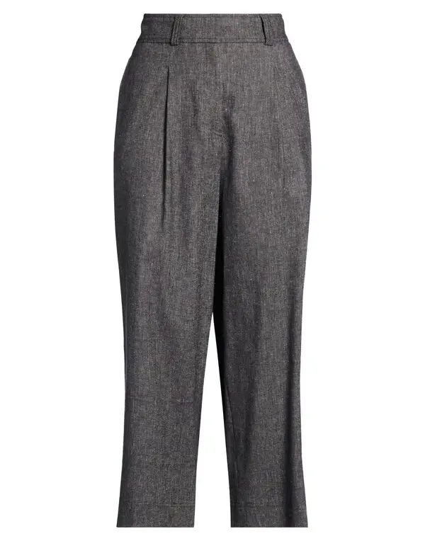 Peserico Pescerico Chambray Tapered Jeans - Charcoal