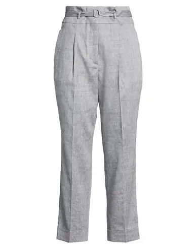 Peserico Tapered Linen-virgin Wool Pants