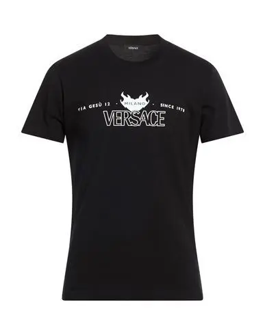 Versace T-shirt Size Cotton - Black