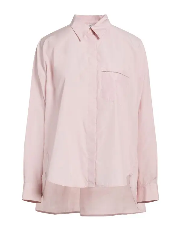 Peserico Poplin Shirt With Appliqués