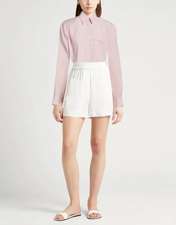 Peserico Poplin Shirt With Appliqués