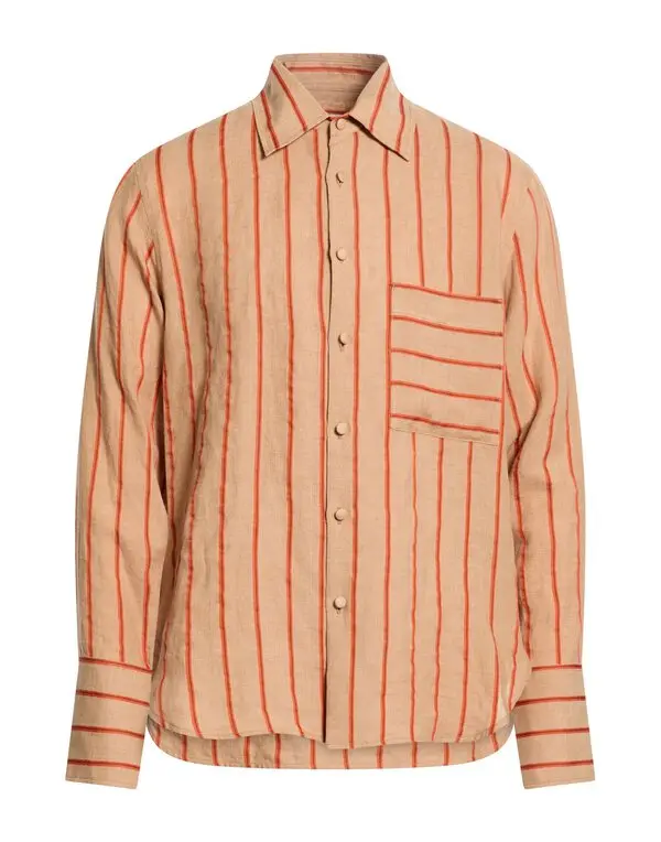 Sandro Shirt Size Linen, Polyester