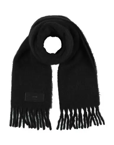 Ami Scarf Light Alpaca Wool, Polyamide - Black