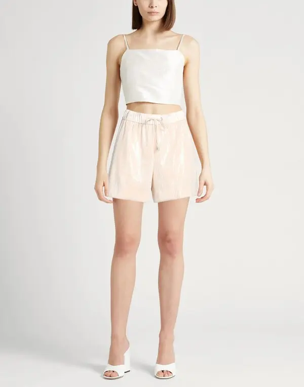 Peserico Sequin Embellished High-waisted Shorts