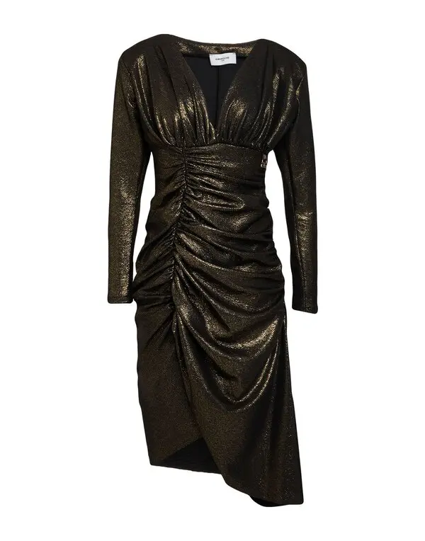 GAVROCHE PARIS Metallic Bodycon Dress