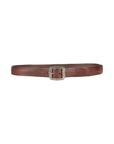 John Varvatos Leather Belt With Buckle Fastening - Brown