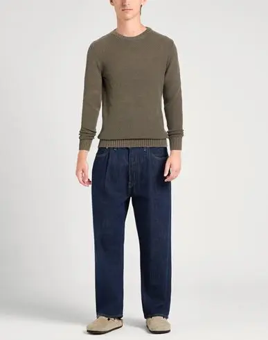 BERNA Cotton Knit Sweater - Beige