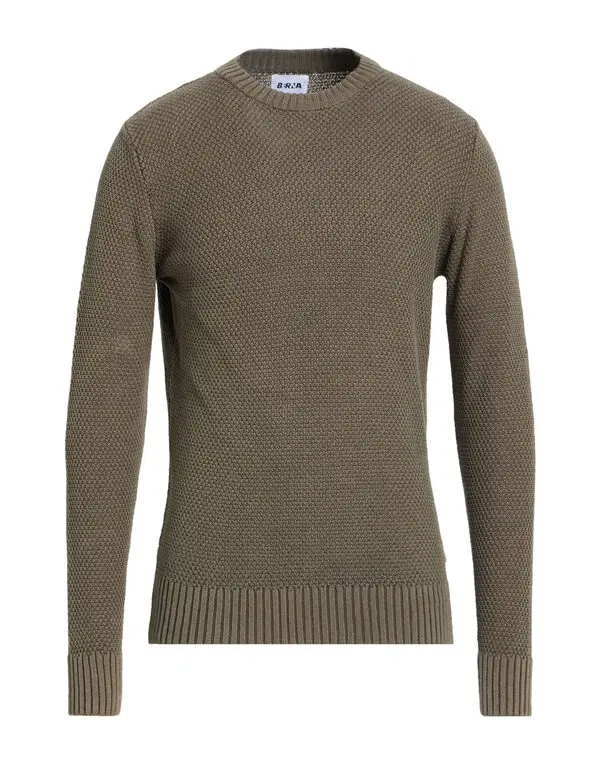 BERNA Cotton Knit Sweater - Beige