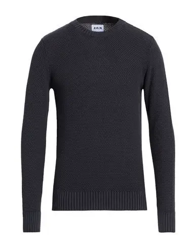 BERNA Cotton Knit Sweater - Midnight Blue