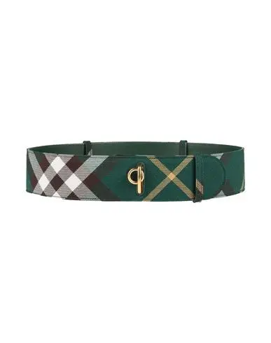 Burberry Jacquard Belt - Green