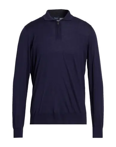 DRUMOHR Knitted Silk Sweater - Navy