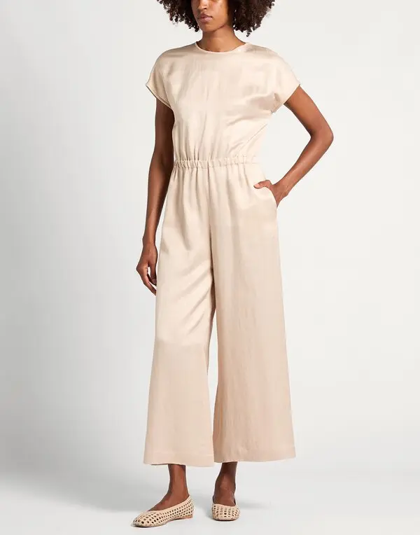 Peserico Viscose And Linen Jumpsuit