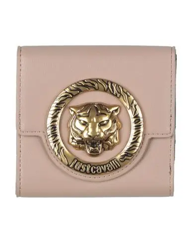 Just Cavalli Wallet Polyester, Polyurethane Resin - Beige