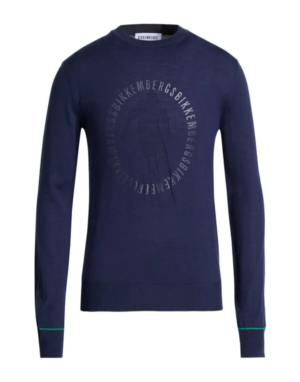 BIKKEMBERGS Sweater In Wool And Acrylic