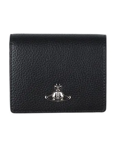 VIVIENNE WESTWOOD Wallet Leather - Black
