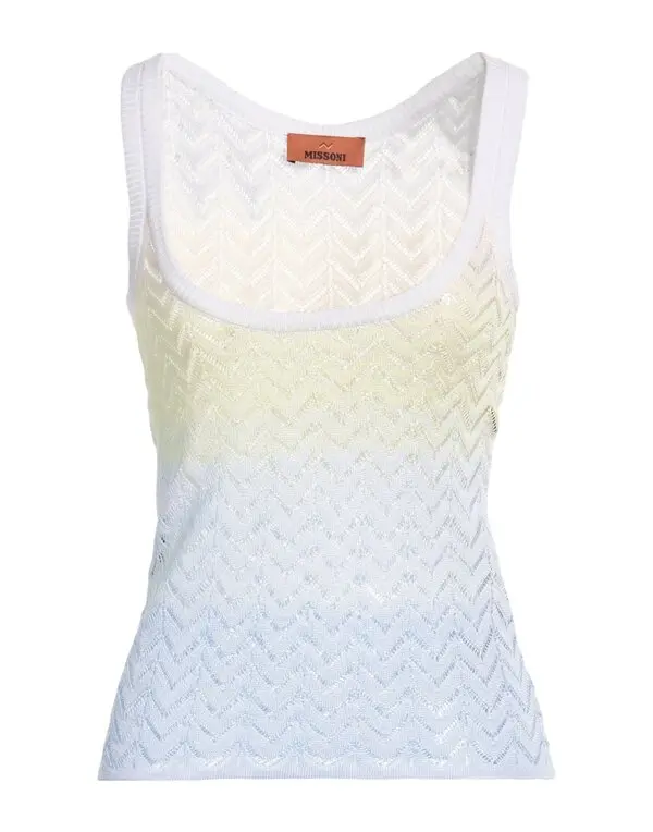 Missoni Knitted Tank Top - Green