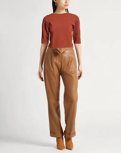ROBERTO COLLINA Knitted 3/4 Sleeve Top