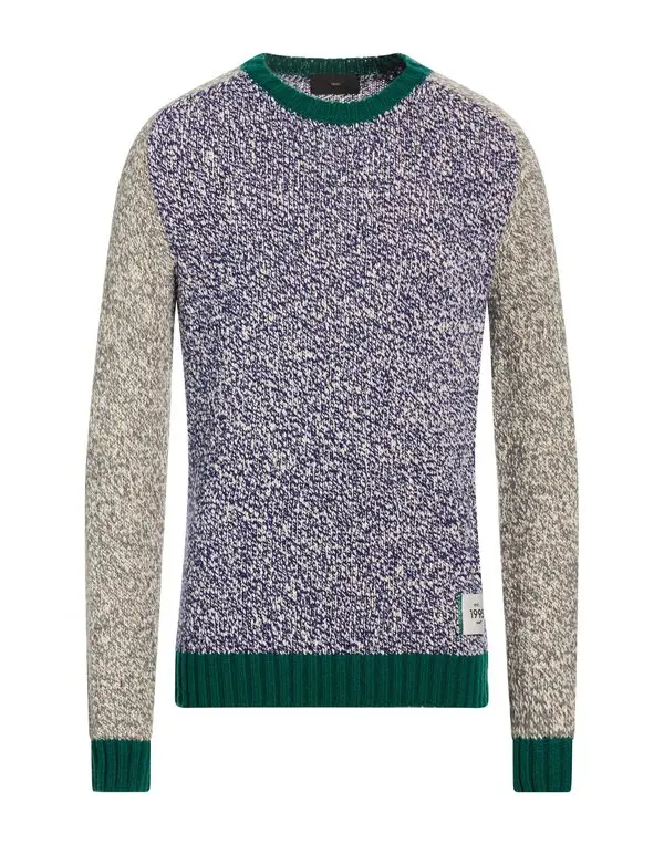 LIU •JO MAN Sweater In Cotton, Wool, And Polyamide
