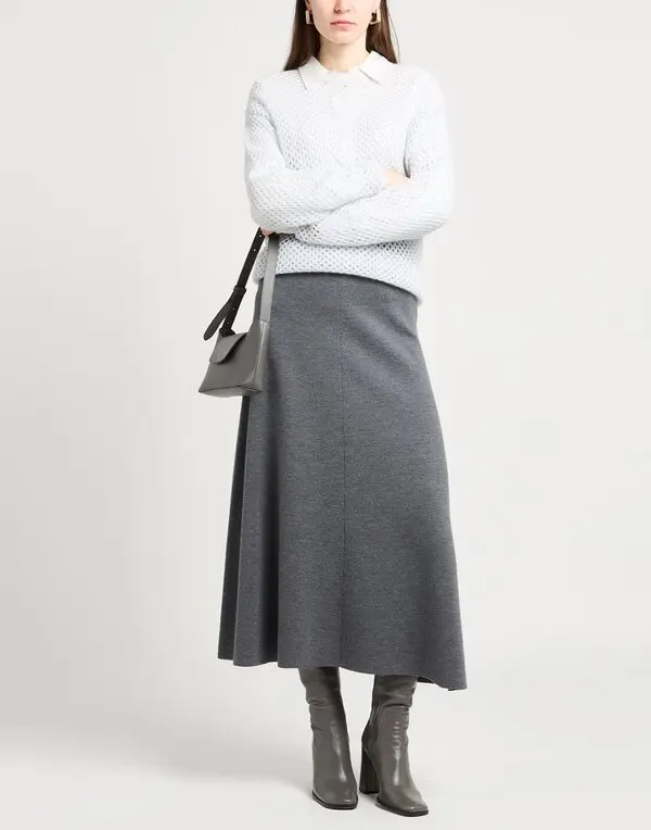 Peserico Sweater In Polyamide, Alpaca Wool, And Virgin Wool - Blue