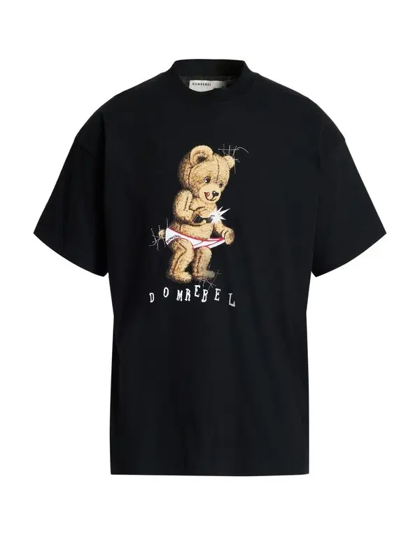 DOMREBEL T-shirt Size Cotton - Black