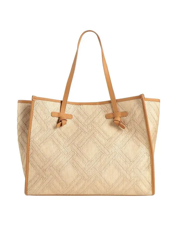 GIANNI CHIARINI Marcella Club Handbag Textile Fibers - Brown