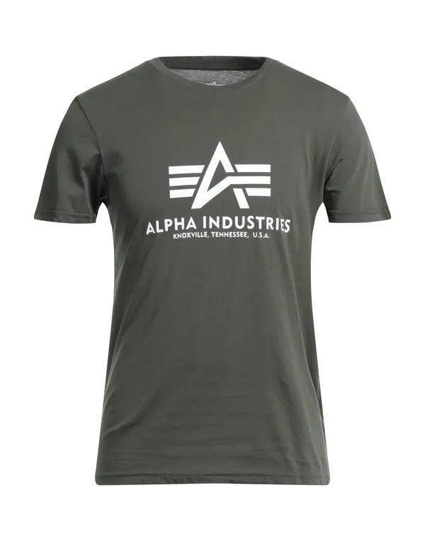 Alpha Industries T-shirt Size Cotton - Green