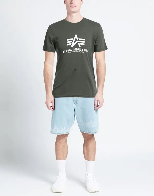 Alpha Industries T-shirt Size Cotton - Green