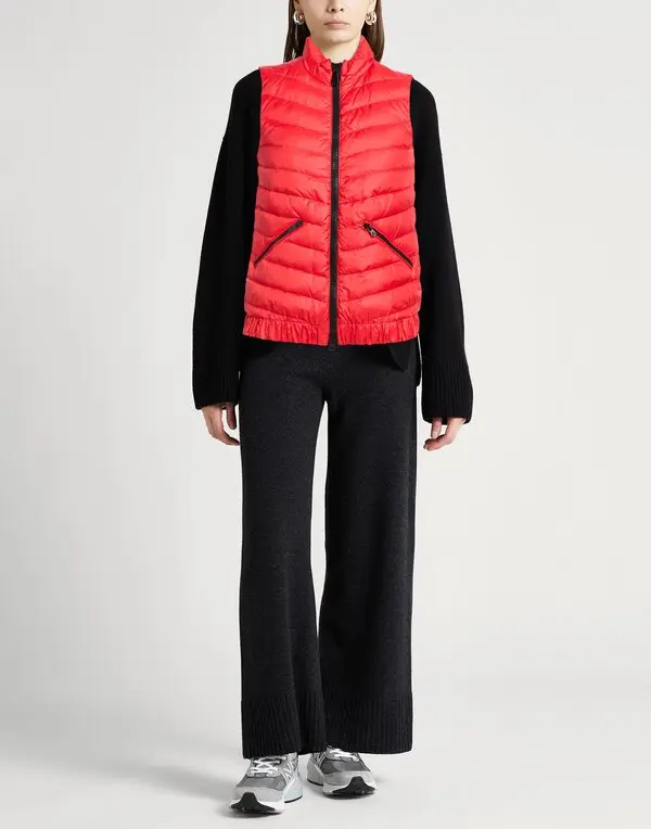 Peuterey Quilted Sleeveless Vest - Red
