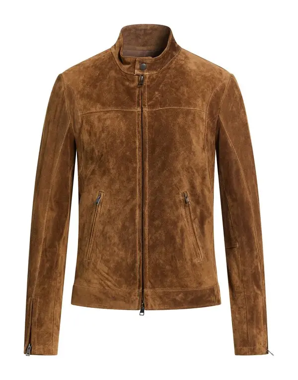 STREET LEATHERS Casual Suede Jacket