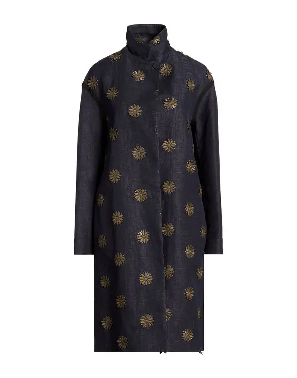 MOORER Cotton And Linen Overcoat
