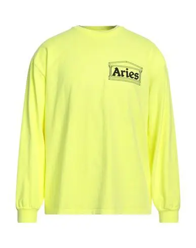Aries T-shirt Size Cotton - Yellow