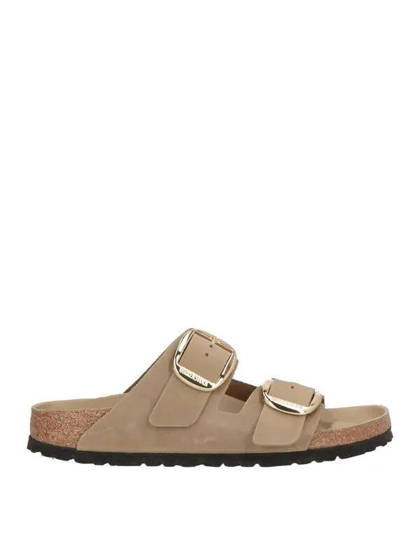 BIRKENSTOCK Arizona Leather Sandals - Beige