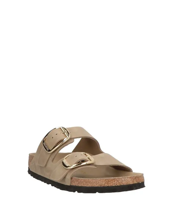 BIRKENSTOCK Arizona Leather Sandals - Beige