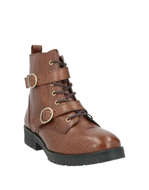 Cosmoparis Leather Lace-up Ankle Boots